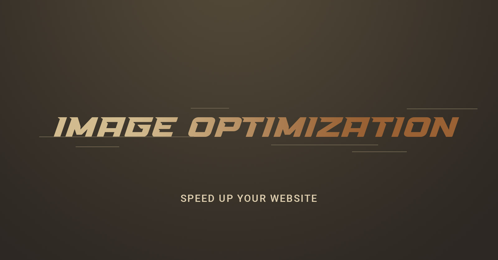 How to optimize images and media elements for a faster website