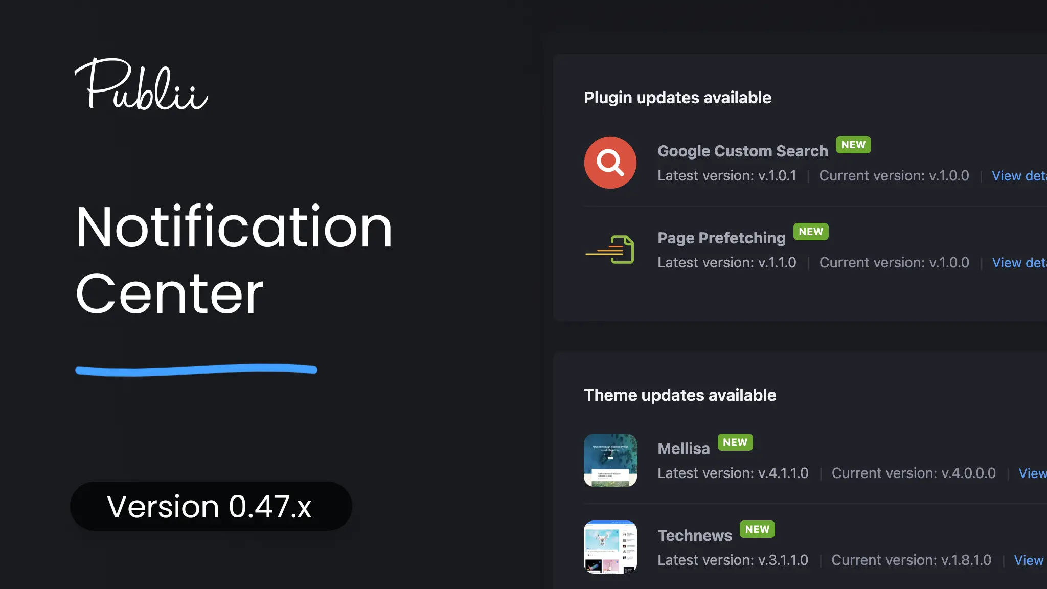 Publii CMS v0.47: Introducing the Notification Center, Many Fixes and ...