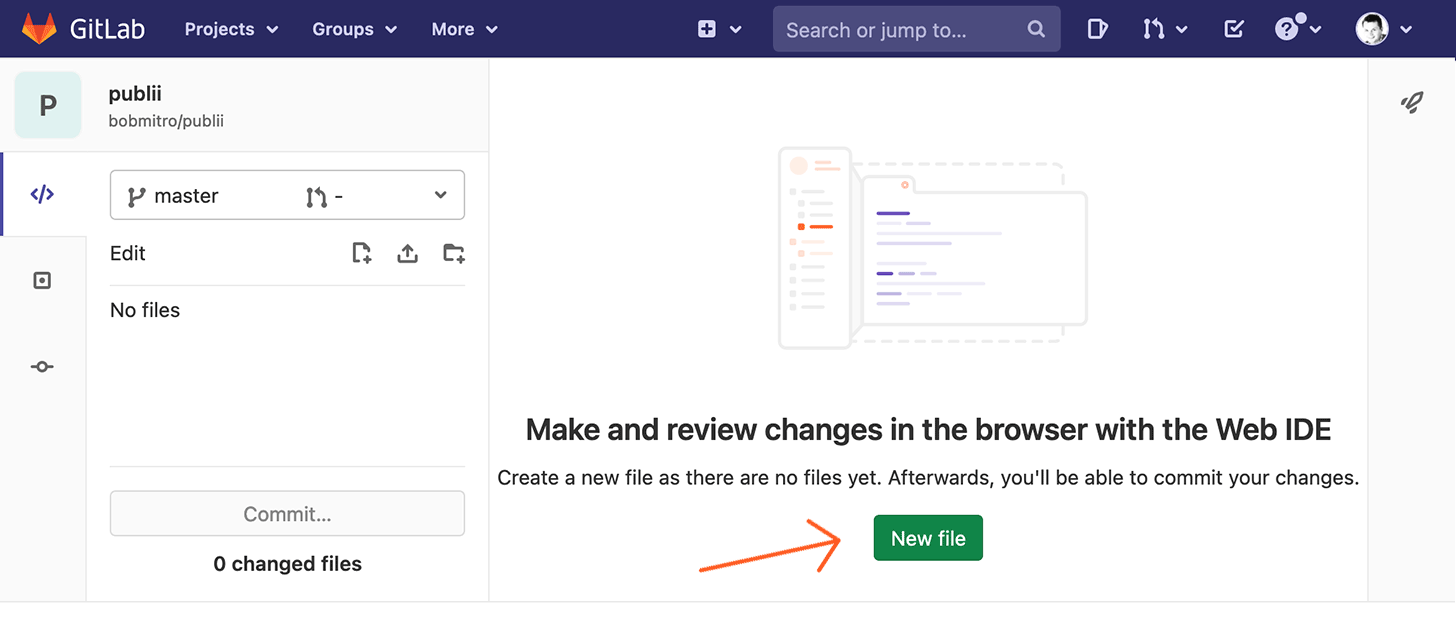 GitLab Pagesで静的ウェブサイトを公開する - Publii 説明書を訳してみた